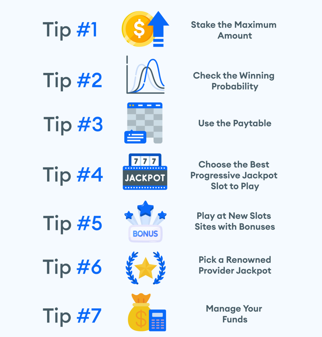Progressive Jackpot Slot Winning Tips